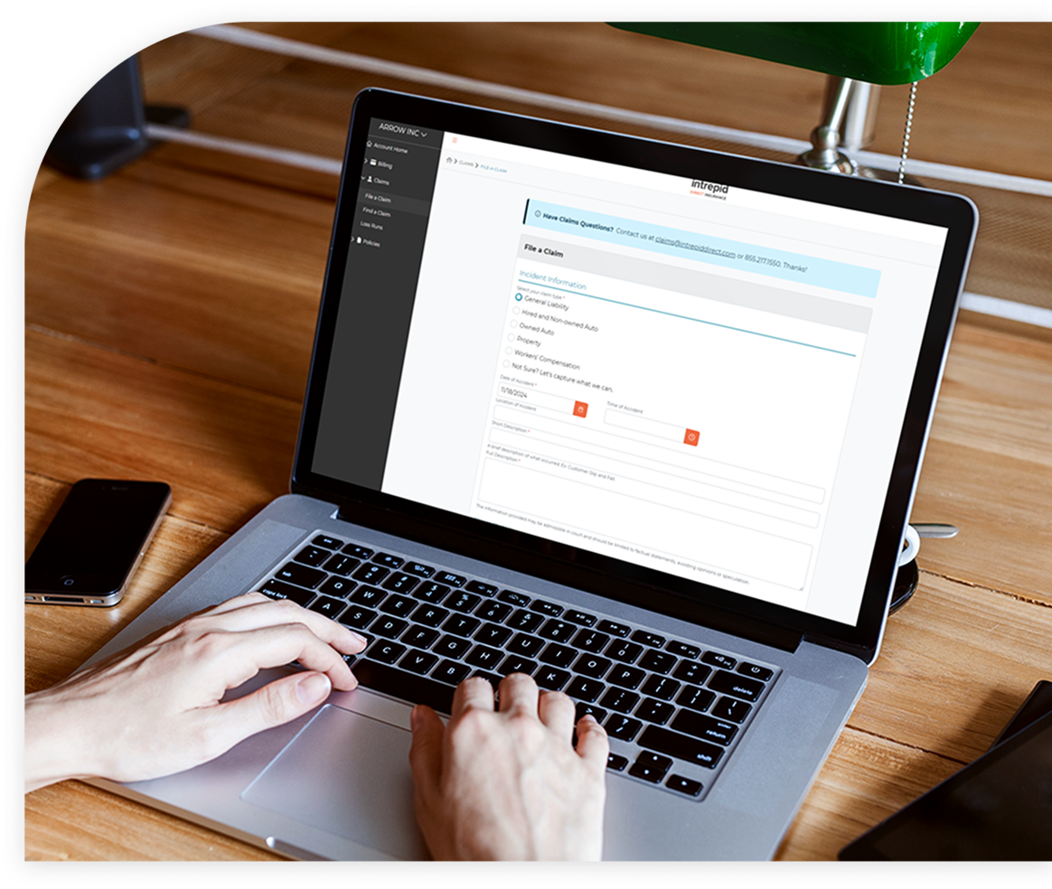 Claims Information & Filing With Intrepid Direct Insurance